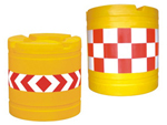 ROADSAFE Large Warning Marker Barrels - RoadSafe