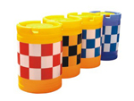 ROADSAFE Small Warning Marker Barrels - RoadSafe